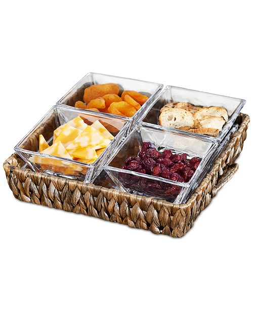 Artland Masonware Garden Terrace 4-Section Server & Reviews - Serveware ...