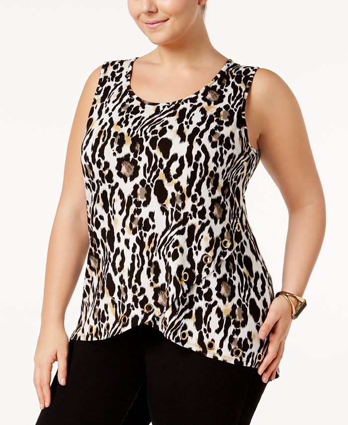 Belldini Plus Size Embellished Top - Macy's