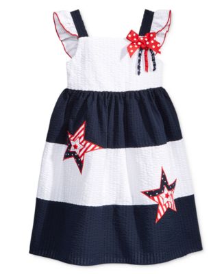 Good Lad Toddler Girls Starry Americana Sundress - Macy's