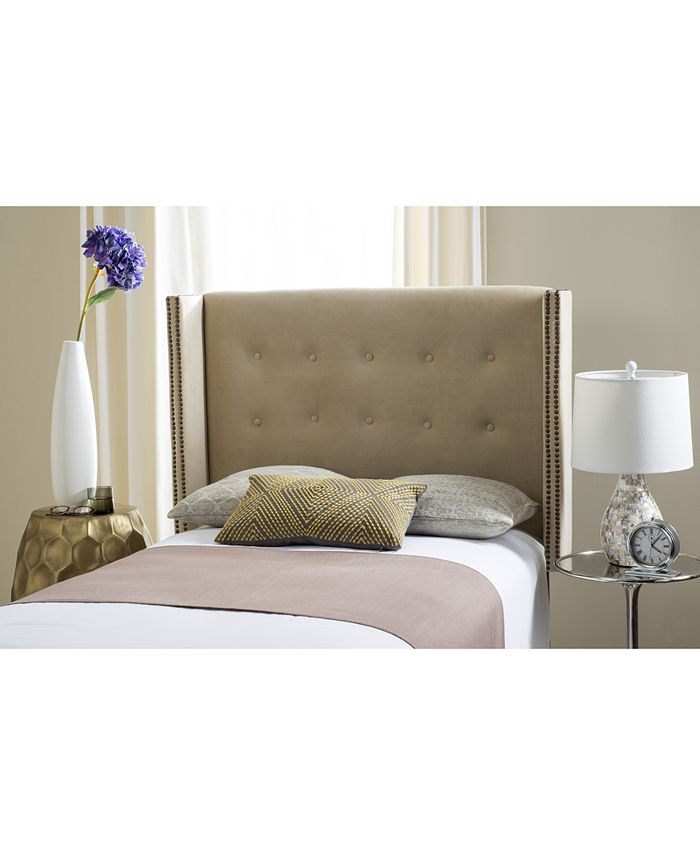 carriage & co. Konrad Twin Tufted Headboard, Quick Ship - Macy's