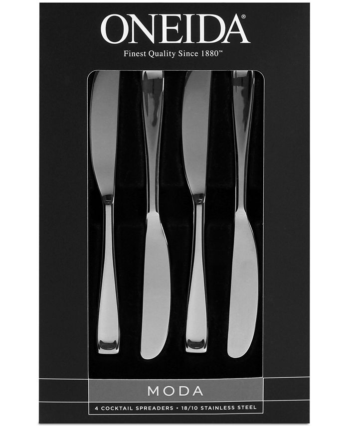 Oneida Moda 4-Pc. Cocktail Spreader Set - Macy's