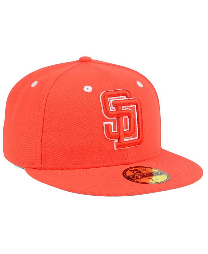 New Era San Diego Padres Pantone Collection 59FIFTY Cap - Macy's