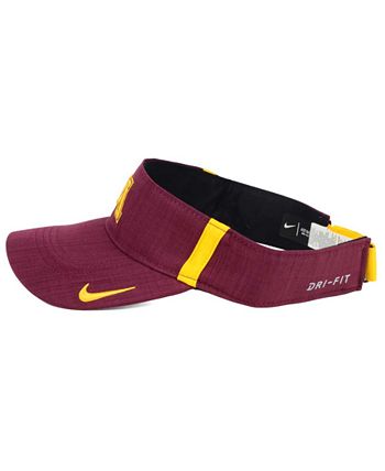 Nike Minnesota Golden Gophers Sideline Aero Visor - Macy's