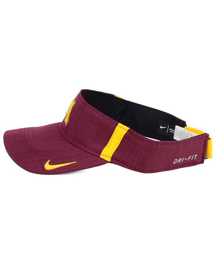 Nike Minnesota Golden Gophers Sideline Aero Visor - Macy's