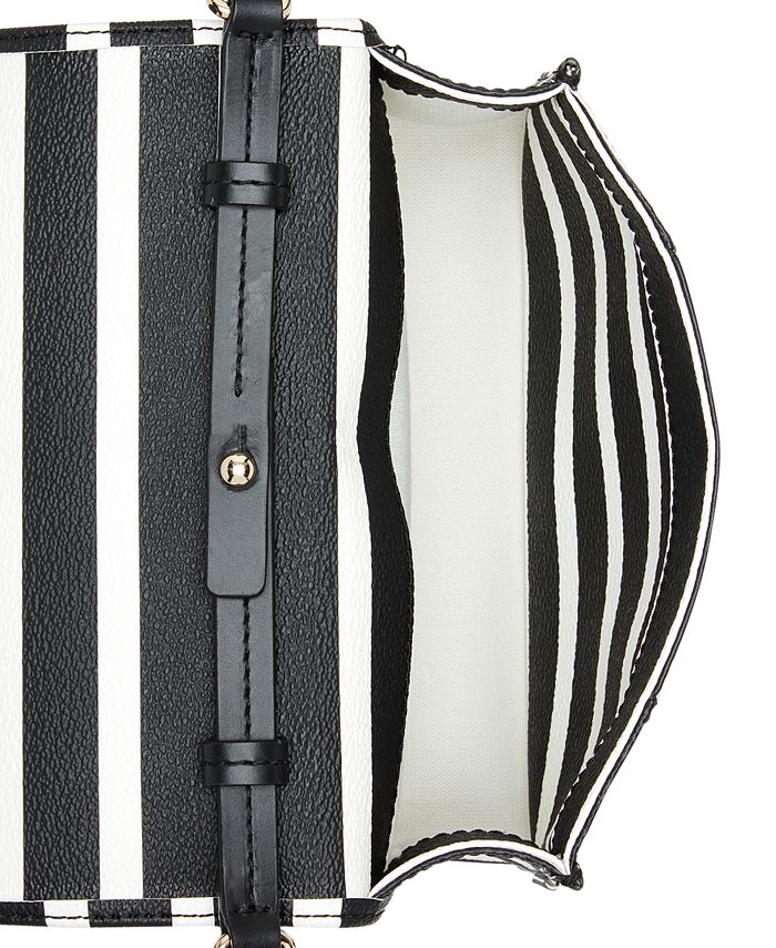 kate spade new york Hyde Lane Stripe Mini Renee Crossbody - Macy's
