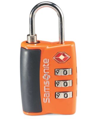 Samsonite Travel Sentry 3-Dial Combo Travel Lock - Macy's