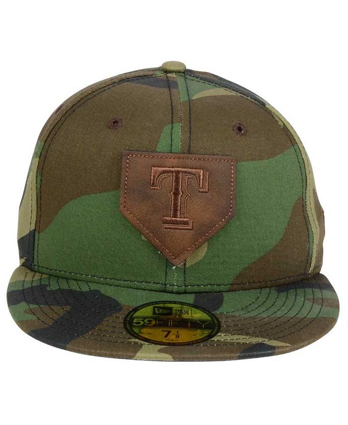 New Era Texas Rangers The Logo of Leather 59FIFTY Fitted Cap & Reviews ...
