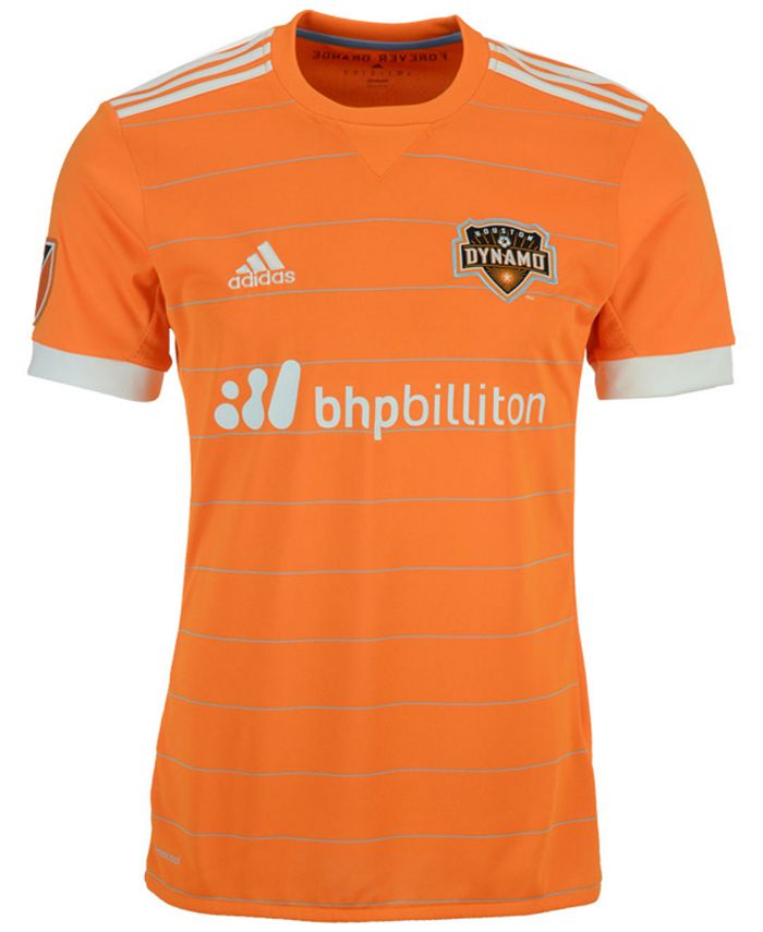 adidas Men's Houston Dynamo Primary Replica Jersey - Macy's