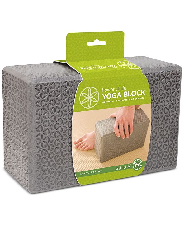 Gaiam Flower of Life Yoga Block & Reviews - Women's Brands - Women - Macy's