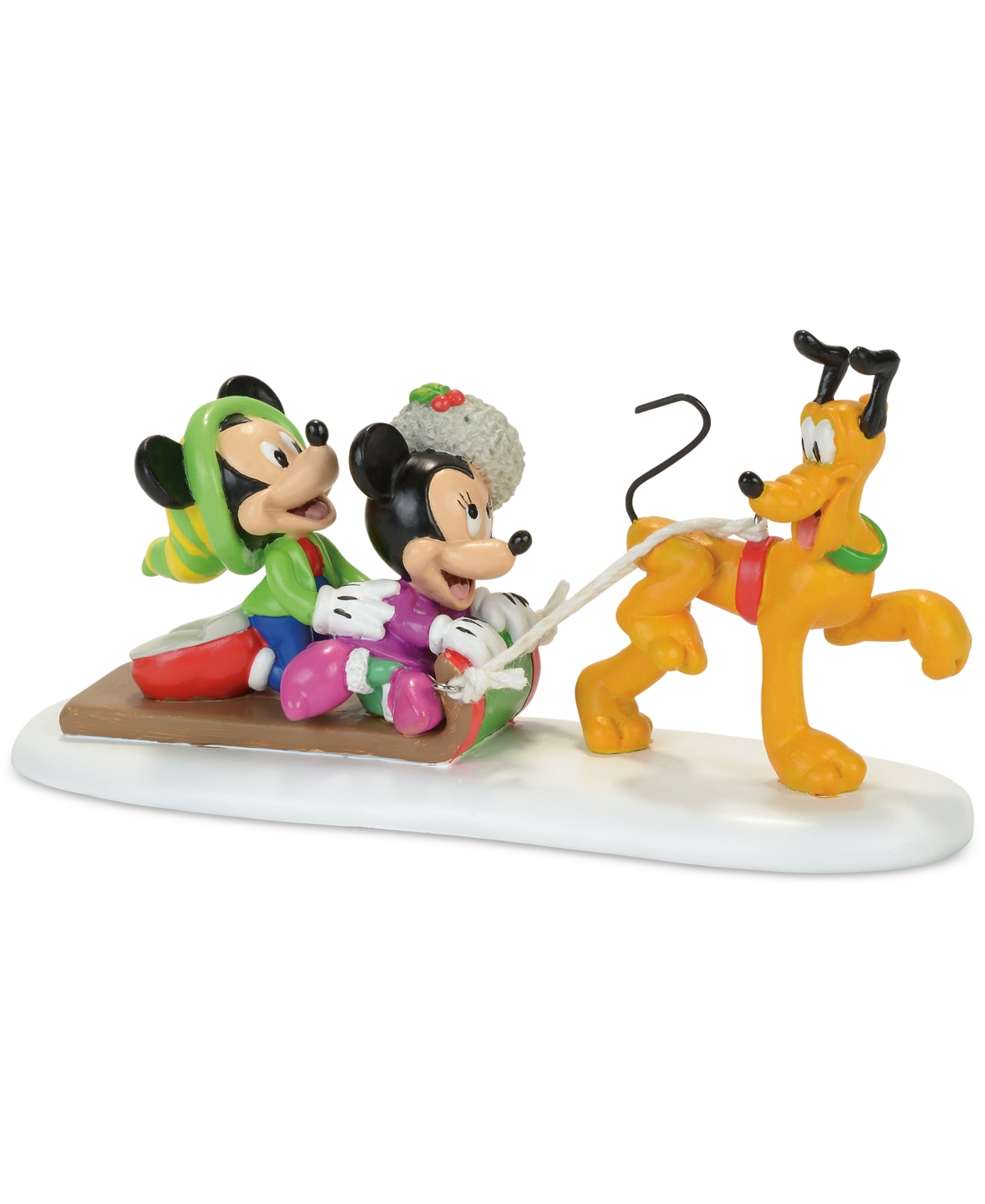 Click here for Department 56 Mickeys Christmas Village Plutos Tob... prices