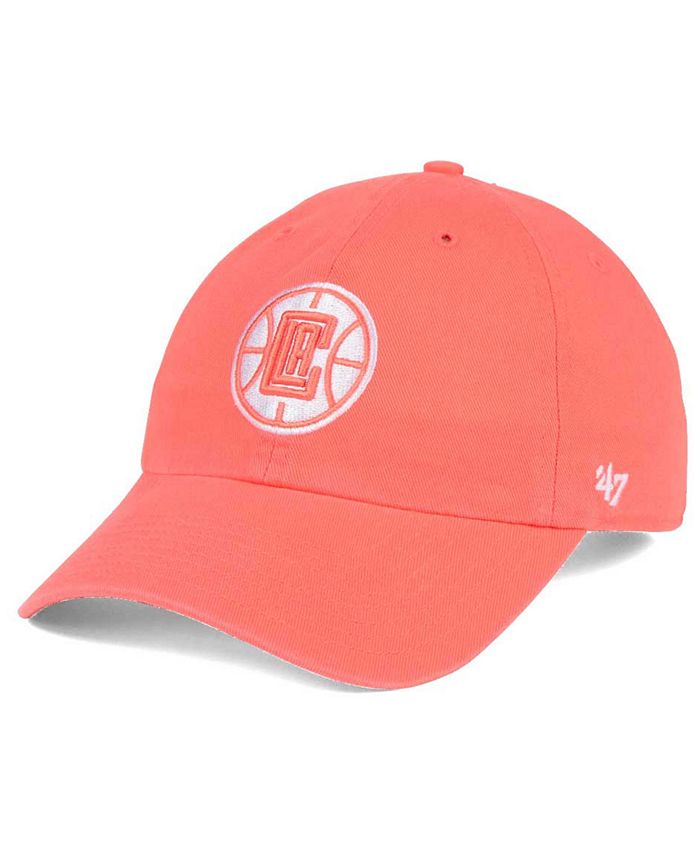 '47 Brand Los Angeles Clippers Pastel Rush CLEAN UP Cap - Macy's