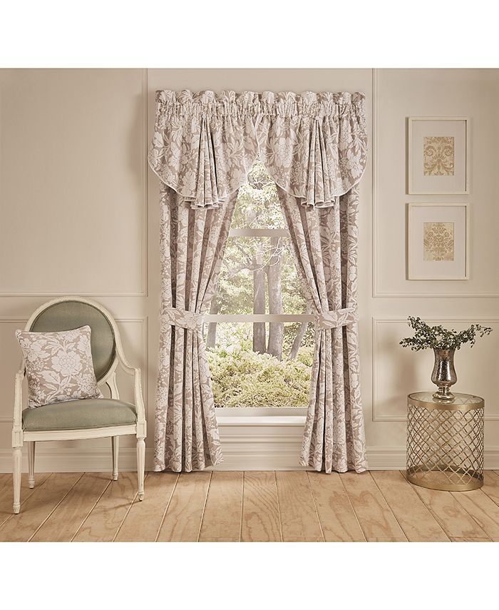 Croscill Nellie Cotton 42" x 24" Window Valance - Macy's
