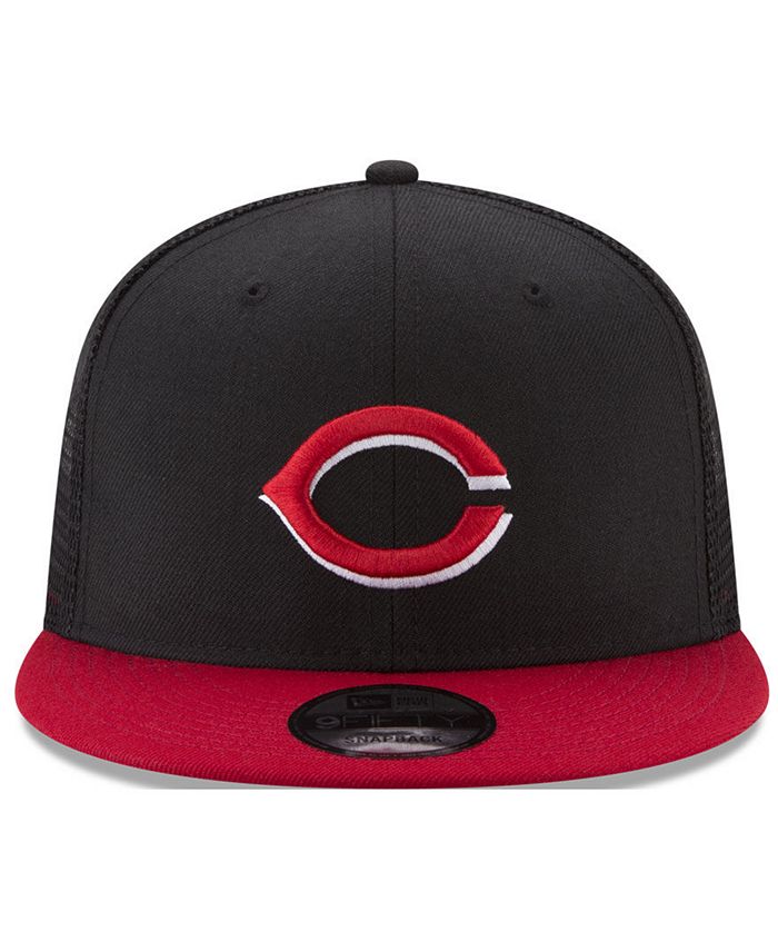 New Era Cincinnati Reds On Field Mesh 9FIFTY Snapback Cap - Macy's