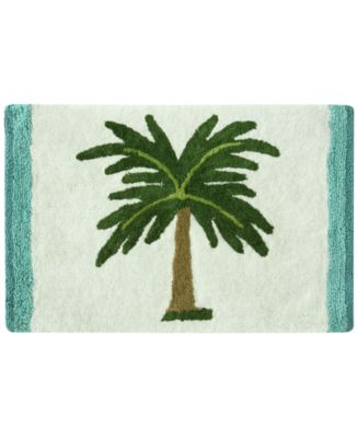 Bacova Palm Tree Cotton 20" x 30" Accent Rug - Macy's