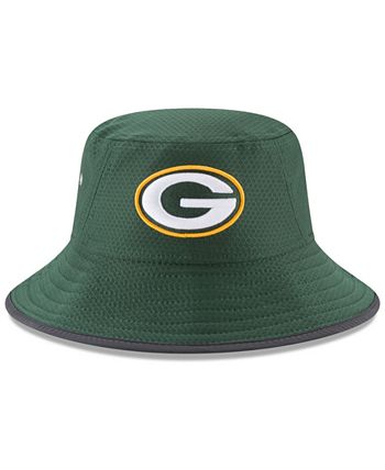 New Era Green Bay Packers Training Bucket Hat - Macy's