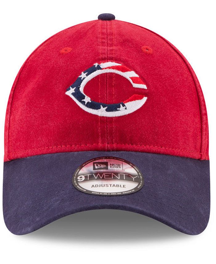 New Era Cincinnati Reds Stars & Stripes 9TWENTY Strapback Cap - Macy's