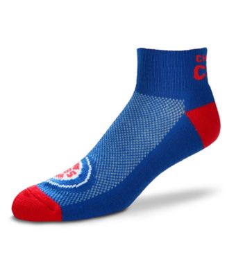 For Bare Feet Chicago Cubs The Cuff Ankle Socks - Macy's