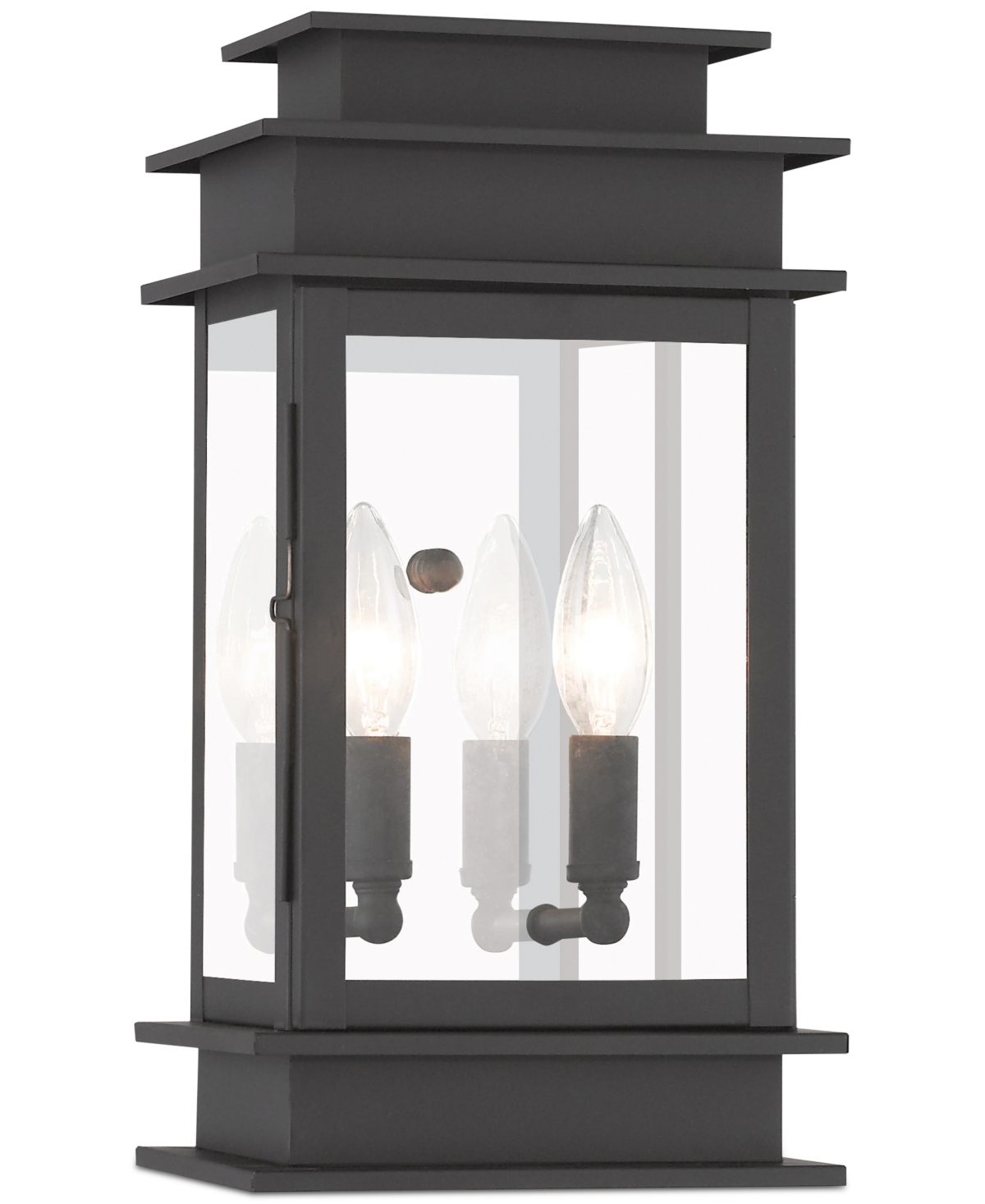 Click here for Livex Princeton Sconce Light - Black prices