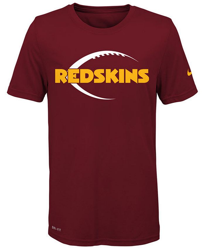 Nike NFL Legend Washington Redskins T-Shirt, Little Boys(4-7) - Macy's