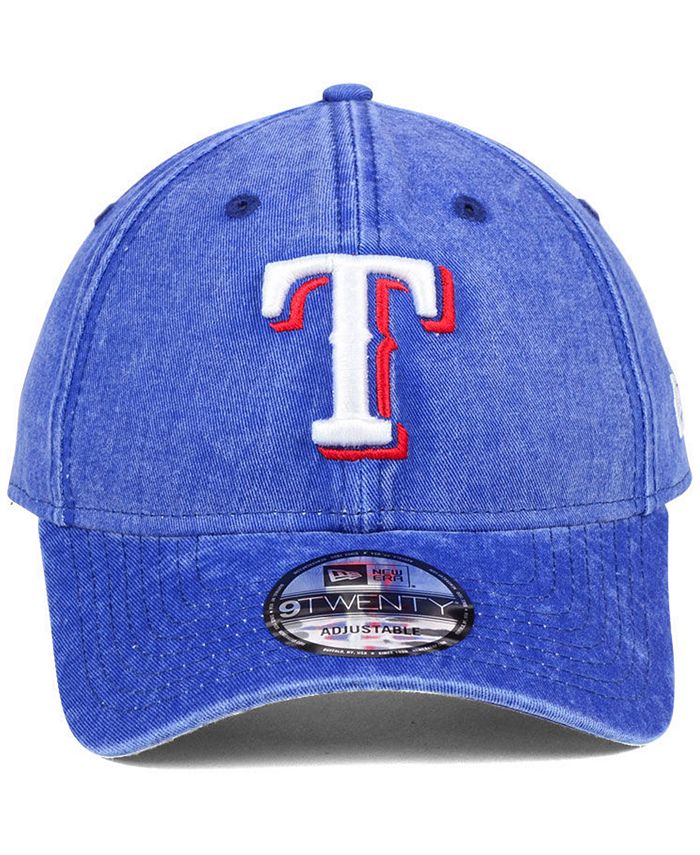 New Era Texas Rangers Italian Washed 9TWENTY Cap - Macy's