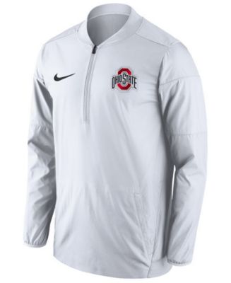 Nike Men's Ohio State Buckeyes Lockdown Quarter-Zip Pullover - Macy's