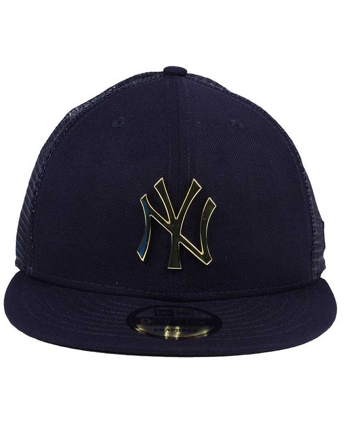 New Era New York Yankees Color Metal Mesh Back 9FIFTY Cap - Macy's