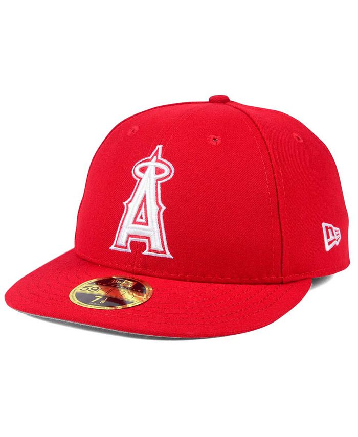 New Era Los Angeles Angels Low Profile C-DUB 59FIFTY Fitted Cap - Macy's