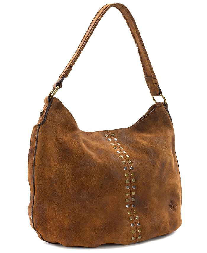 Patricia Nash Bello Burnished Leather Hobo - Macy's