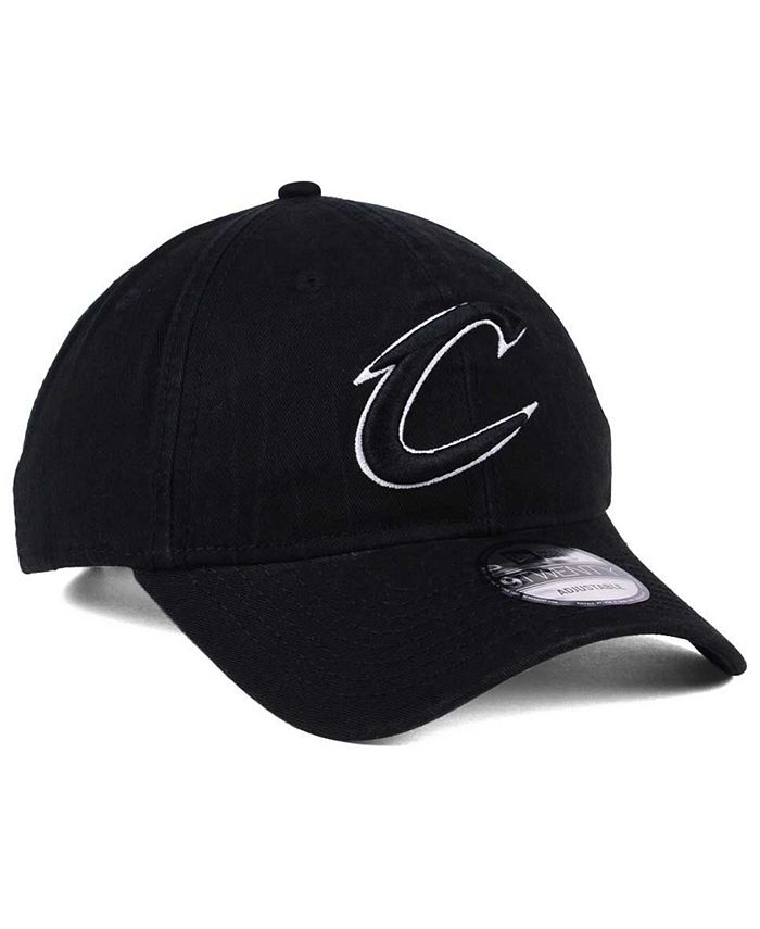New Era Cleveland Cavaliers Black White 9TWENTY Cap - Macy's