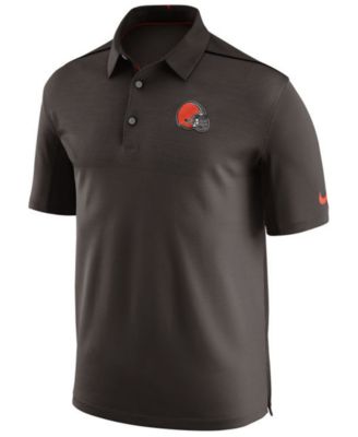 Nike Men's Cleveland Browns Elite Coaches Polo - Macy's