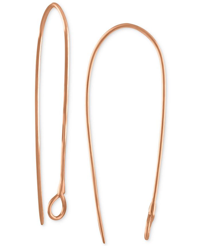 RACHEL Rachel Roy Gold-Tone Spear & Hoop Threader Earrings - Macy's
