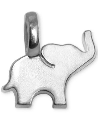 Alex Woo Elephant Pendant in Sterling Silver - Macy's