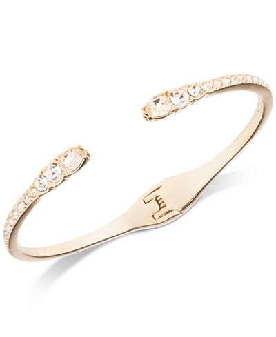 Givenchy Crystal Hinged Cuff Bracelet - Jewelry & Watches - Macy's