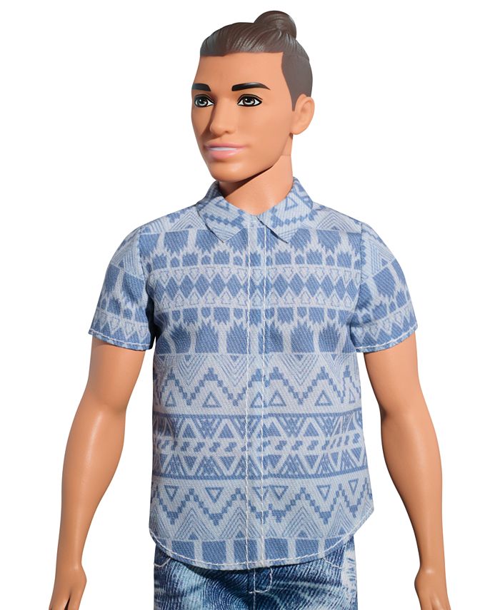 Barbie Mattel's Ken® Fashionistas Man Bun Doll - Macy's