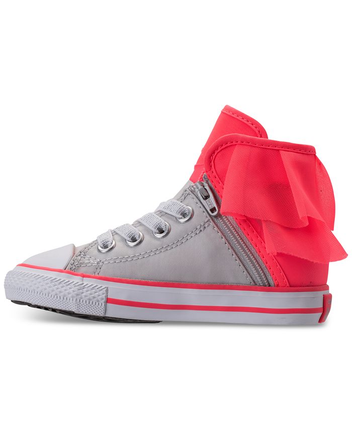 Converse Toddler Girls' All Star Block Party High Top Casual Sneakers ...