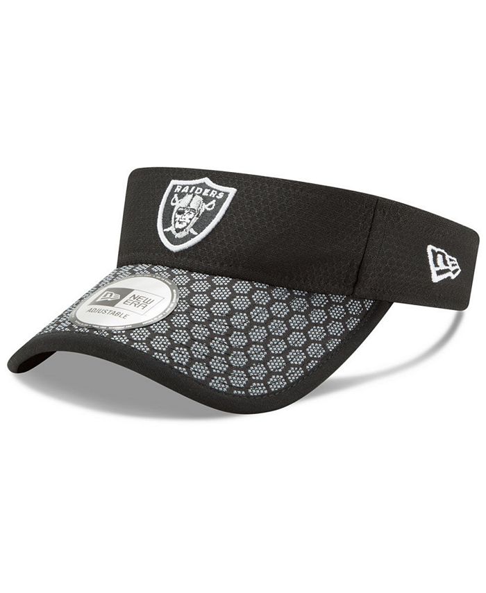 New Era Oakland Raiders Sideline Visor - Macy's