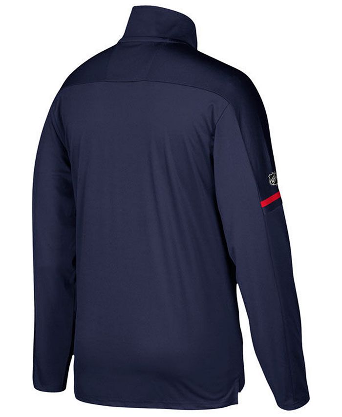 adidas Men's Washington Capitals Authentic Pro Quarter-Zip Pullover ... adidas Men's Washington Capitals Authentic Pro Quarter-Zip Pullover ...
