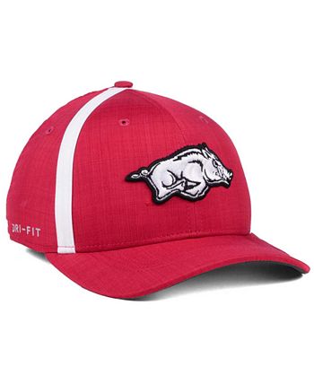 Nike Arkansas Razorbacks Aerobill Classic Sideline Swoosh Flex Cap - Macy's