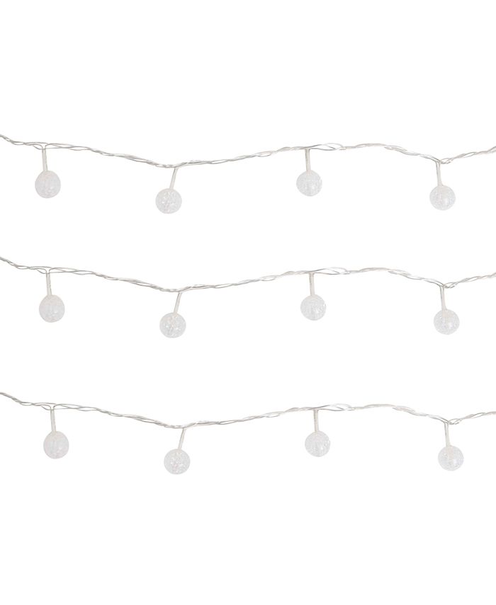 Studio Mercantile LED Micro Balls Shimmer 10ft String Lights - Macy's