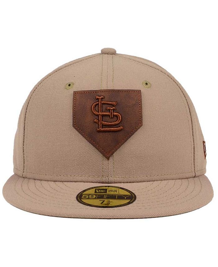 New Era St. Louis Cardinals The Logo of Leather 59FIFTY Fitted Cap - Macy's
