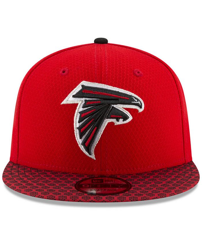 New Era Boys' Atlanta Falcons 2017 Official Sideline 9FIFTY Snapback ...