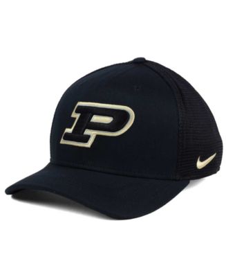 Nike Purdue Boilermakers Aero Bill Mesh Swooshflex Cap - Macy's