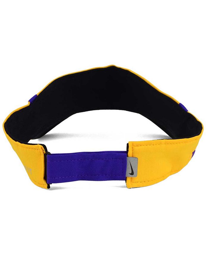 Nike LSU Tigers Sideline Aero Visor - Macy's