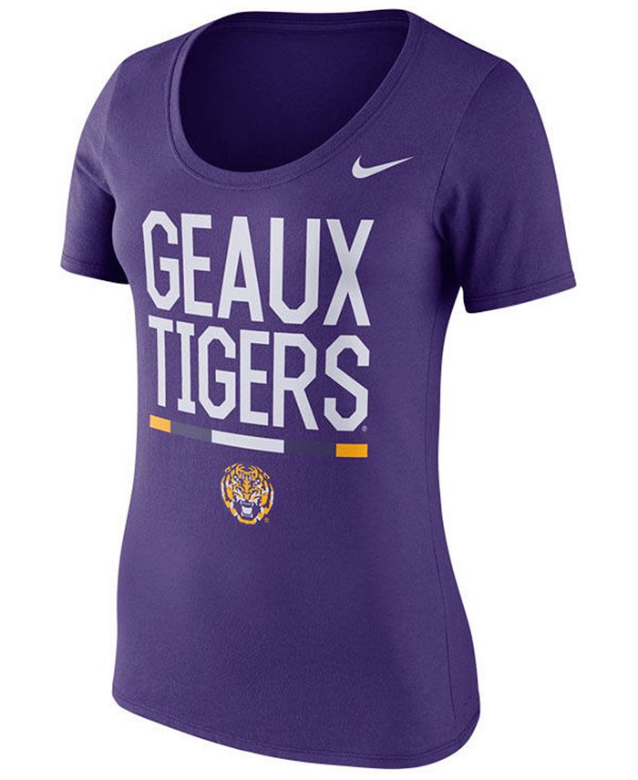 Nike Women's LSU Tigers Local Spirit T-Shirt - Macy's