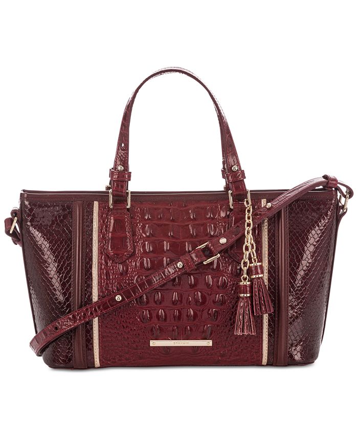 Brahmin Mini Asher Chianti Sonatina Small Satchel - Macy's