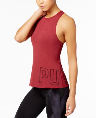 Puma Mesh dryCELL Tank Top - Macy's