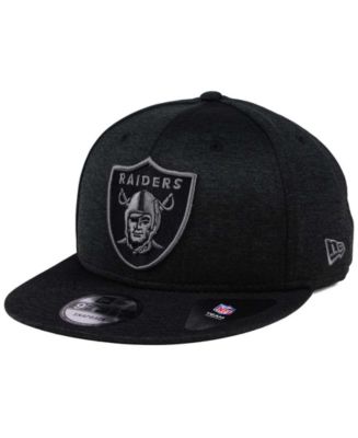 New Era Oakland Raiders Shadow Black Graph 9FIFTY Snapback Cap - Macy's