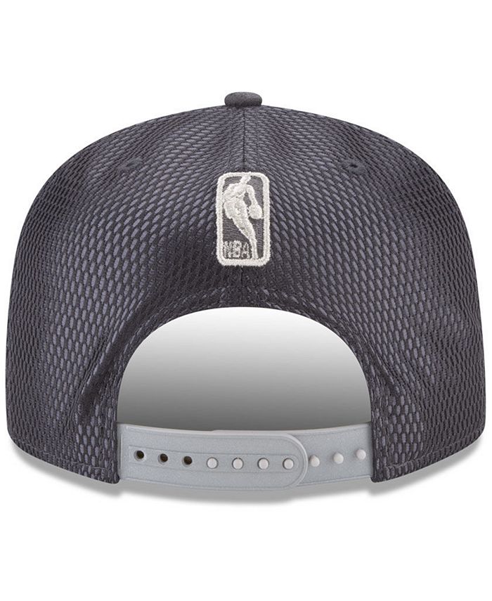 New Era Detroit Pistons On-Court Graphite Collection 9FIFTY Snapback ...