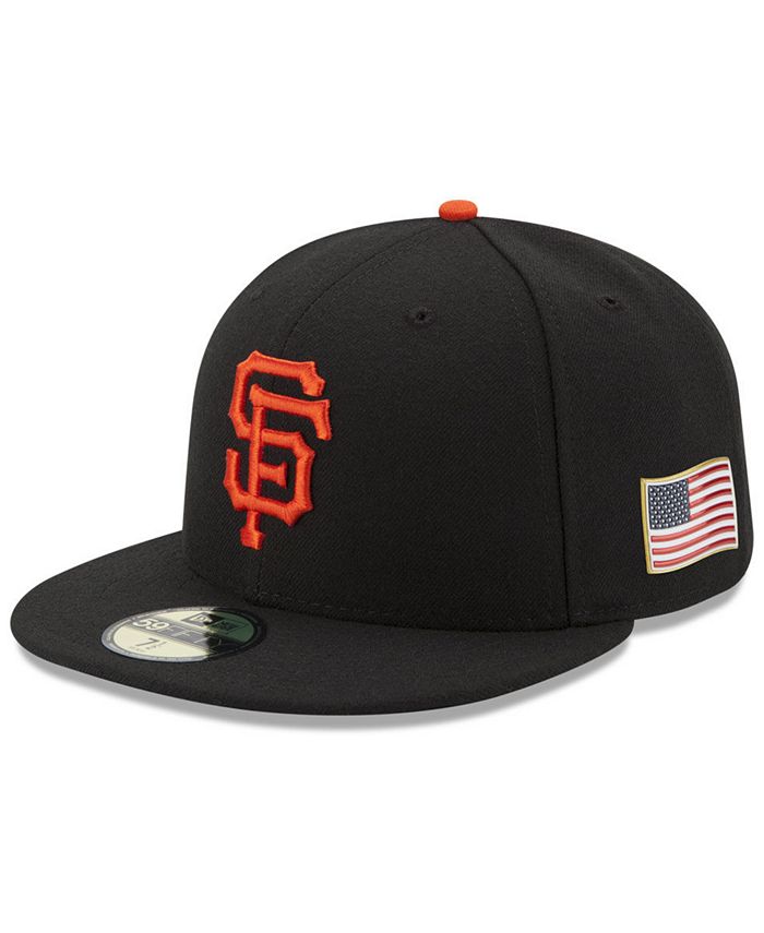 New Era San Francisco Giants Authentic Collection 9-11 Patch 59FIFTY ...