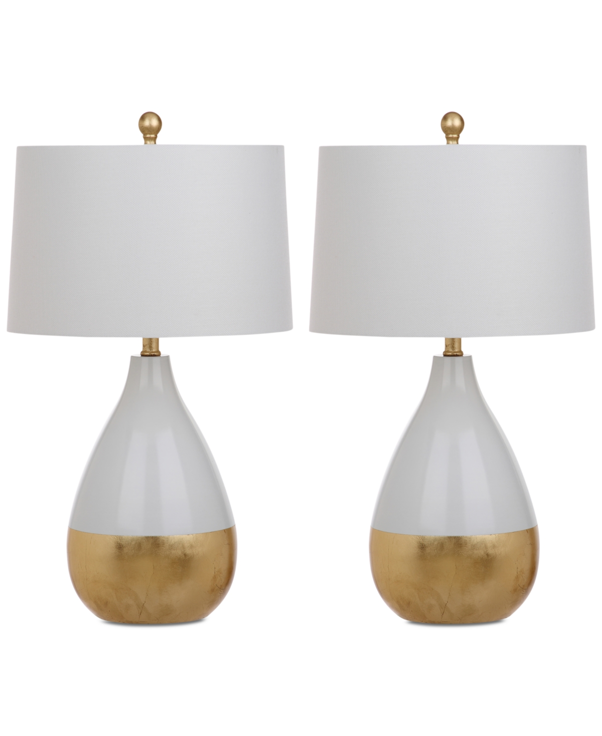 Click here for Safavieh Kingship Set of 2 Table Lamps - White prices